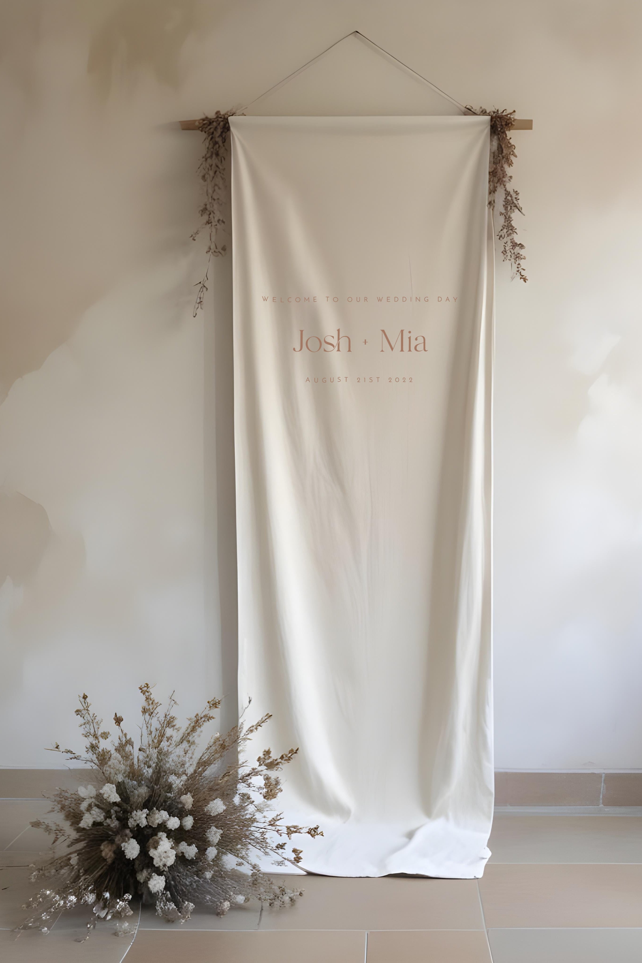 Ibiza Cove Linen Welcome Sign – Smith & The Magpie