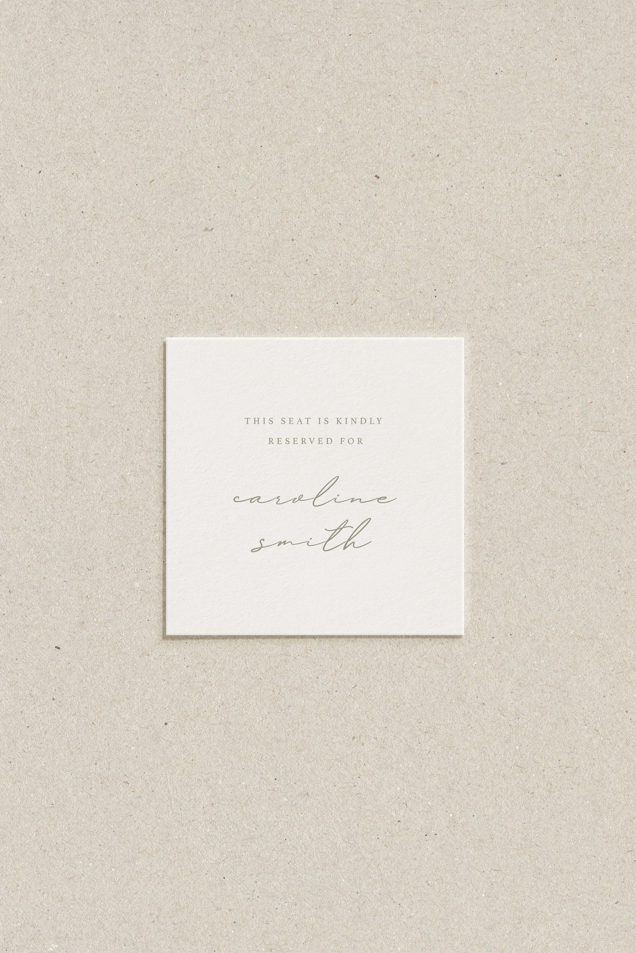 Liliah Seat Reservation Cards - Set of 20 – Smith & The Magpie
