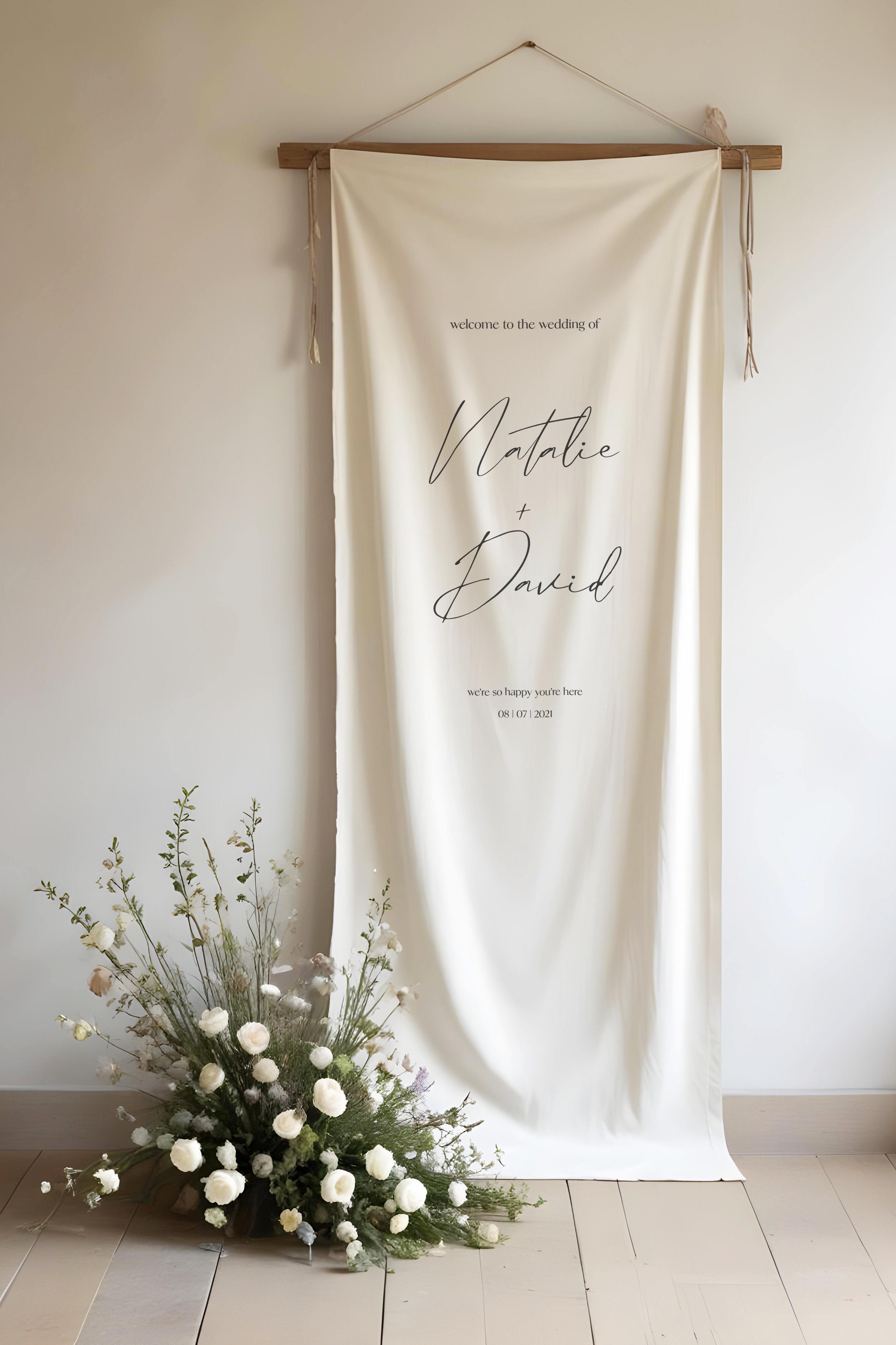 The Typist Linen Welcome Sign – Smith & The Magpie