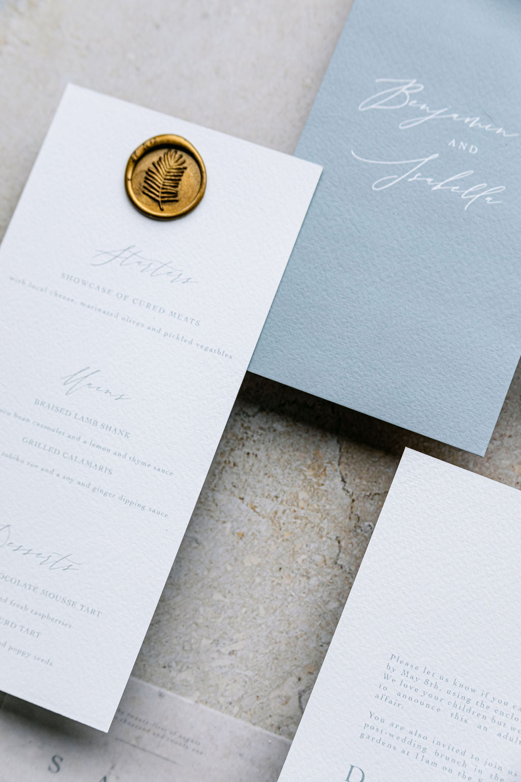 Wedding Stationery Sample Pack – Smith & The Magpie